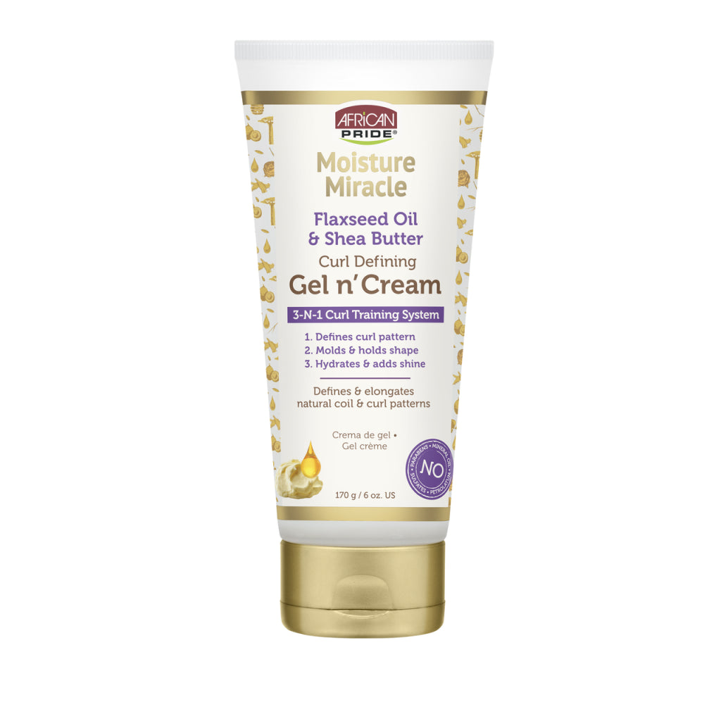 AFRICAN PRIDE MOISTURE MIRACLEGEL N' CREAM 6OZ – This Is It Hair World
